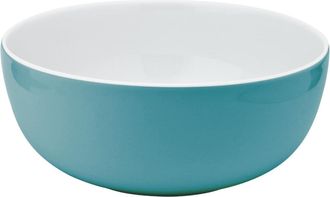 Kahla 372904A72216C Pronto Colore Schüssel 23 cm ocean green|türkise Salatschüssel aus Porzellan
