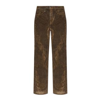 Amiri Flock Vintage Cut Jean - - Trousers - Damen - Braun - W27