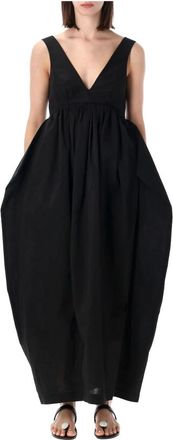 R&oacute;he Femme, Robes, Noir, Taille: 36 FR Sculptural Dress