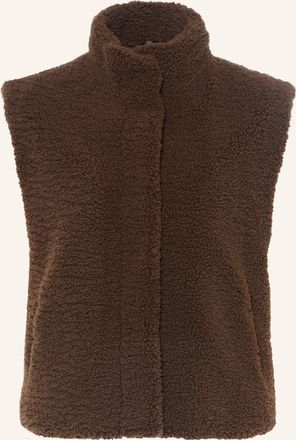 Fuchs Schmitt Fuchs Schmitt Teddyfell-Weste Bonn braun