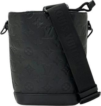 Louis Vuitton unisex, Pre-owned, Noir, Taille: ONE Size Pre-owned Nylon sacs-louis-vuitton