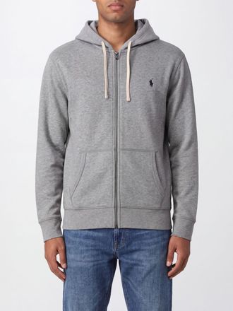 Polo Ralph Lauren Kapuzenjacke aus Baumwollmischung mit Pony-Logo