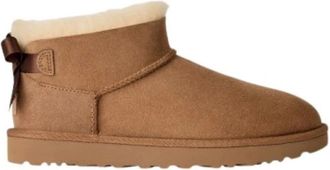 UGG Ultra Mini Bailey Bow - Femme - Chaussures - Brun - Taille: 37 EU