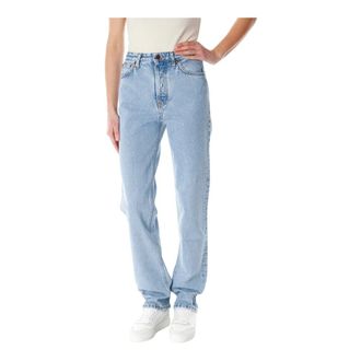 Nudie Jeans Gerades Jeans - - Jeans - Damen - Blau - W32 L34