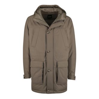 HUGO BOSS Daunenm&auml;ntel - - Coats - Herren - Braun - XL