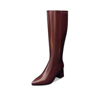 Aerosoles Eliel pour femme, Similicuir verni merlot froiss&eacute;, 42 EU