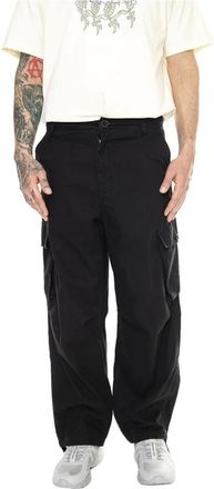 Carhartt Work in Progress Homme, Pantalons, Noir, Taille: XS Wide Pantalons