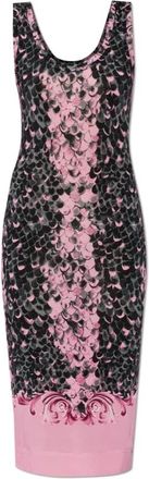 Versace Jeans Couture Femme, Robes, Rose, Taille: 40 FR Fitted Dress