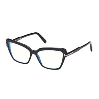 Tom Ford unisex, Accessoires, Noir, Taille: 55 MM Monture OEil-de-Chat
