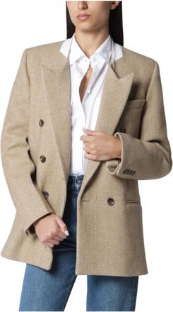 Victoria Beckham Damen, Jacken, Braun, XSGr&ouml;&szlig;e