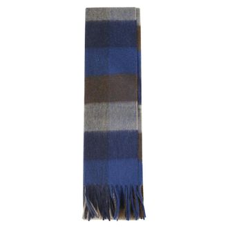 Barbour Grande &eacute;charpe Tattersall - Homme - Accessoires - Bleu - Taille: ONE Size