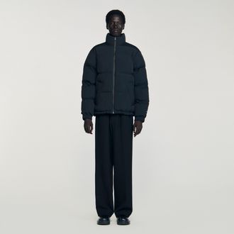 Sandro Doudoune capuche col montant