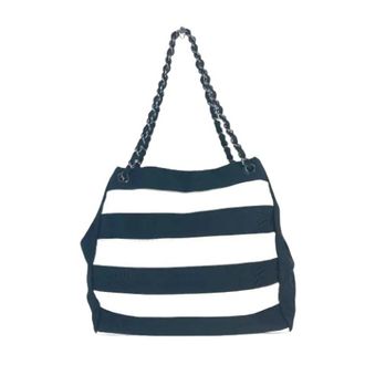 Chanel Pre-owned Vintage Nylon Schultertasche - - Pre-owned - Damen - Schwarzk - ONE SIZE