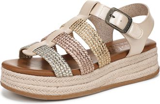 Blowfish Damen Madrid Fischersandale, Cloud Silver, 41 EU