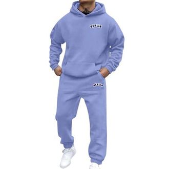 Generic Sweat a Capuche Homme Hooded Sweatshirt Hoodie Sport à Manches Longues pour Homme et Femme avec Impression de Lettres pour Un Look décontracté Automne