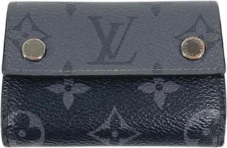 Louis Vuitton unisex, Pre-owned, Gris, Taille: ONE Size Portefeuille en Toile Pre-owned