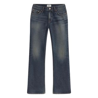 A Gold E Low Rise Boot Jeans - - Jeans - Damen - Blau - W28