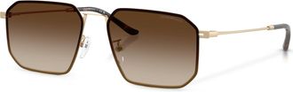 Emporio Armani Sonnenbrillen Emporio Armani 0EA2165D 300213 Braun