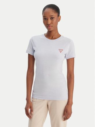 Guess T-Shirt W2YI44 J1314 Himmelblau Regular Fit