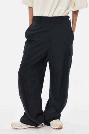 Bottega Veneta Hochtaillierte Cargohose Aus Wolle Bottega Veneta