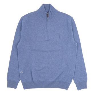 Polo Ralph Lauren Homme, Pulls, Bleu, Taille: M Col roul&eacute;s