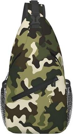 Generic Sacoche Tactique Camouflage militaire de la marine Multifonction Sac &agrave; Bandouli&egrave;re L&eacute;ger Sac Poitrine pour Camping Cyclisme Randonn&eacute;e