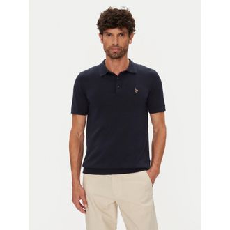 U.S.Polo Association Poloshirt MUP3709 Dunkelblau Regular Fit
