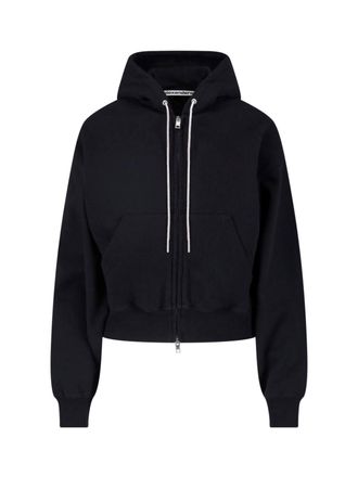 Alexander Wang Hooded Zip Sweatshirt