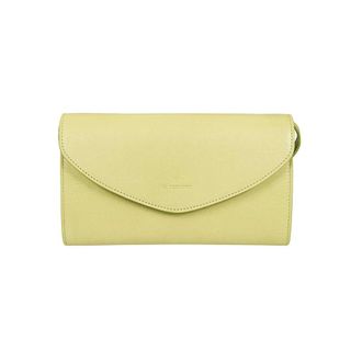 IL BISONTE Gekn&ouml;pfte Ledertasche mit abnehmbarem Riemen - - Bags - Damen - Gr&uuml;n - ONE SIZE