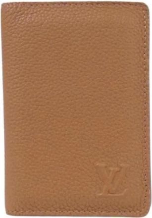 Louis Vuitton unisex, Pre-owned, Brun, Taille: ONE Size Portefeuille en cuir Pre-owned