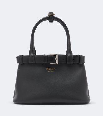 Prada Sac &agrave; main Prada Buckle Small en cuir
