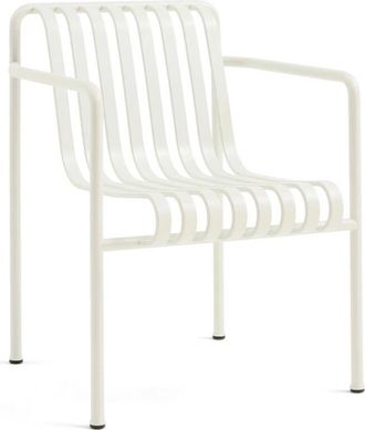 HAY [GEBRAUCHT] B-Ware Hay Palissade Dining Armchair Stuhl Gartenstuhl Armlehnstuhl Outdoor Cremewei&szlig;