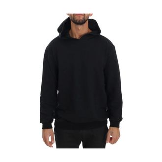 Daniele Alessandrini Hoodie Gym Sport Casual Pullover - - Sweatshirts & Hoodies - Herren - Schwarzk - XL