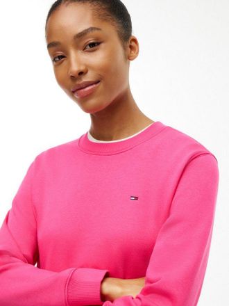 Tommy Jeans Sweatshirt TJW REG S FLAG CREW Baumwollmischung