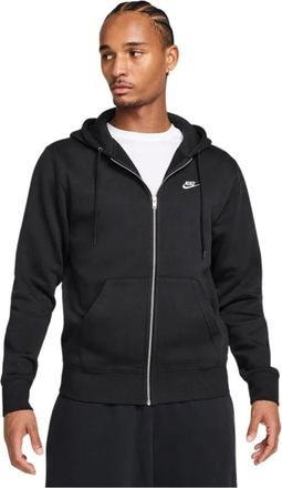 Nike Homme, Sweatshirts et sweats &agrave; capuche, Noir, Taille: 2XL Club Full-Zip Fleece Sweat &agrave; capuche