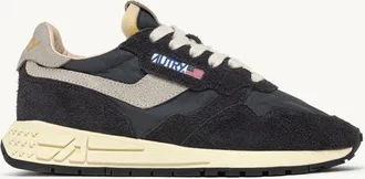 Autry BASKETS REELWIND LOW EN NYLON ET DAIM NOIR