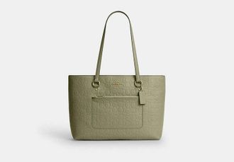 Coach Station Tote Bag Aus Signature-Leder