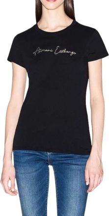 A|X Armani Exchange Femme, Tops, Noir, Taille: 40 FR Hauts