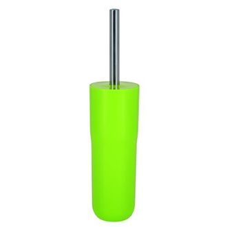 Spirella Brosse WC avec Support Cocco, Permet Un Nettoyage Efficace, Design Moderne et Finitions &eacute;l&eacute;gantes, Facile &agrave; Nettoyer, Solide et fiable, Kiwi