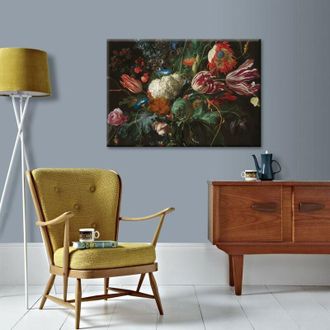 Art for the Home Art For The Home - Toile imprim&eacute;e florale Explosion de couleurs 70 x 100cm Multicolore