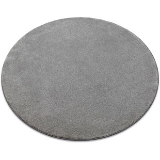 RugsX Teppich rund discretion grau grey rund 150 cm