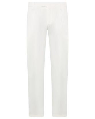 BRIGLIA 1949 Leichte Chino mit Stretchanteil und Bundfalte, Easy Fit in