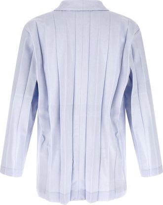 Homme Pliss&eacute; Issey Miyake Edge Ensemble Blazer - Lavender