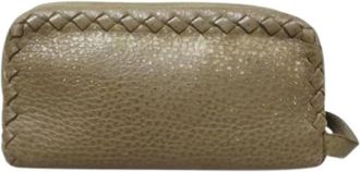 Bottega Veneta Sac pochette vintage Pre-owned - Femme - Pre-owned - Brun - Taille: ONE Size