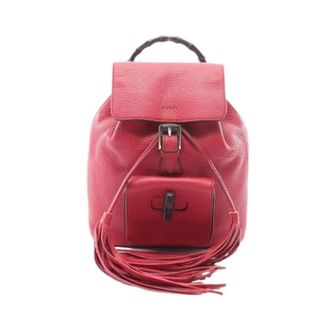 Gucci Pre-owned Vintage Backpack - - Pre-owned - Damen - Rot - ONE SIZE