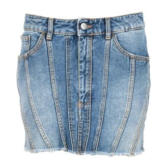 Dondup Denim Minirock - - Skirts - Damen - Blau - W25