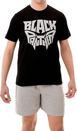 MARVEL Black Panther - Ensemble De Pyjamas - Homme - Noir - XX-Large