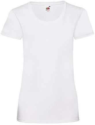 Fruit Of The Loom Fruit Of The Loom New Lady Fit Valueweight T-shirt, Blanc., S