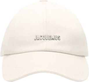 Jacquemus Femme, Accessoires, Blanc, Taille: 56 CM La Casquette Gadjo