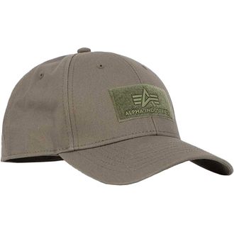 Alpha Industries Alpha Industries Herren VLC Cap Unisex Basecap Baseballkappe, Dark Green, Einheitsgr&ouml;&szlig;e EU